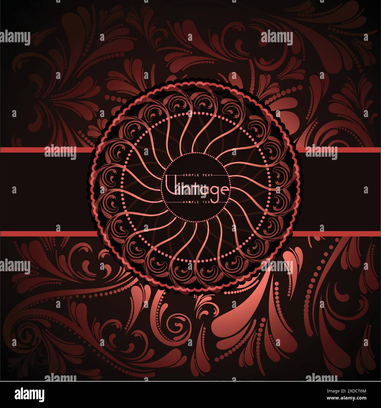 vintage background vector design illustration Stock Vector Image & Art ...