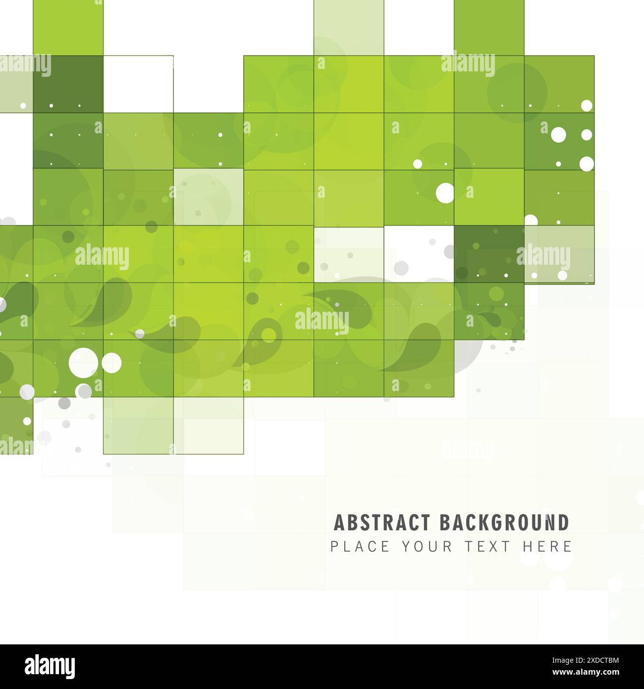 Green wave halftone background Stock Vector Images - Alamy