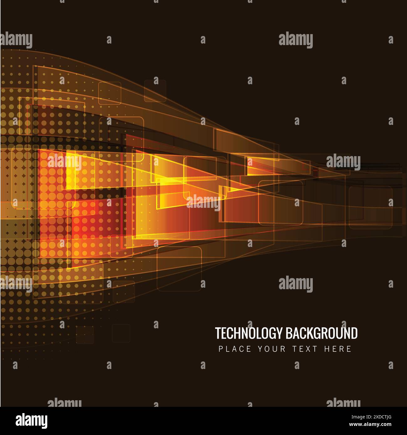 brown technology background Stock Vector Image & Art - Alamy