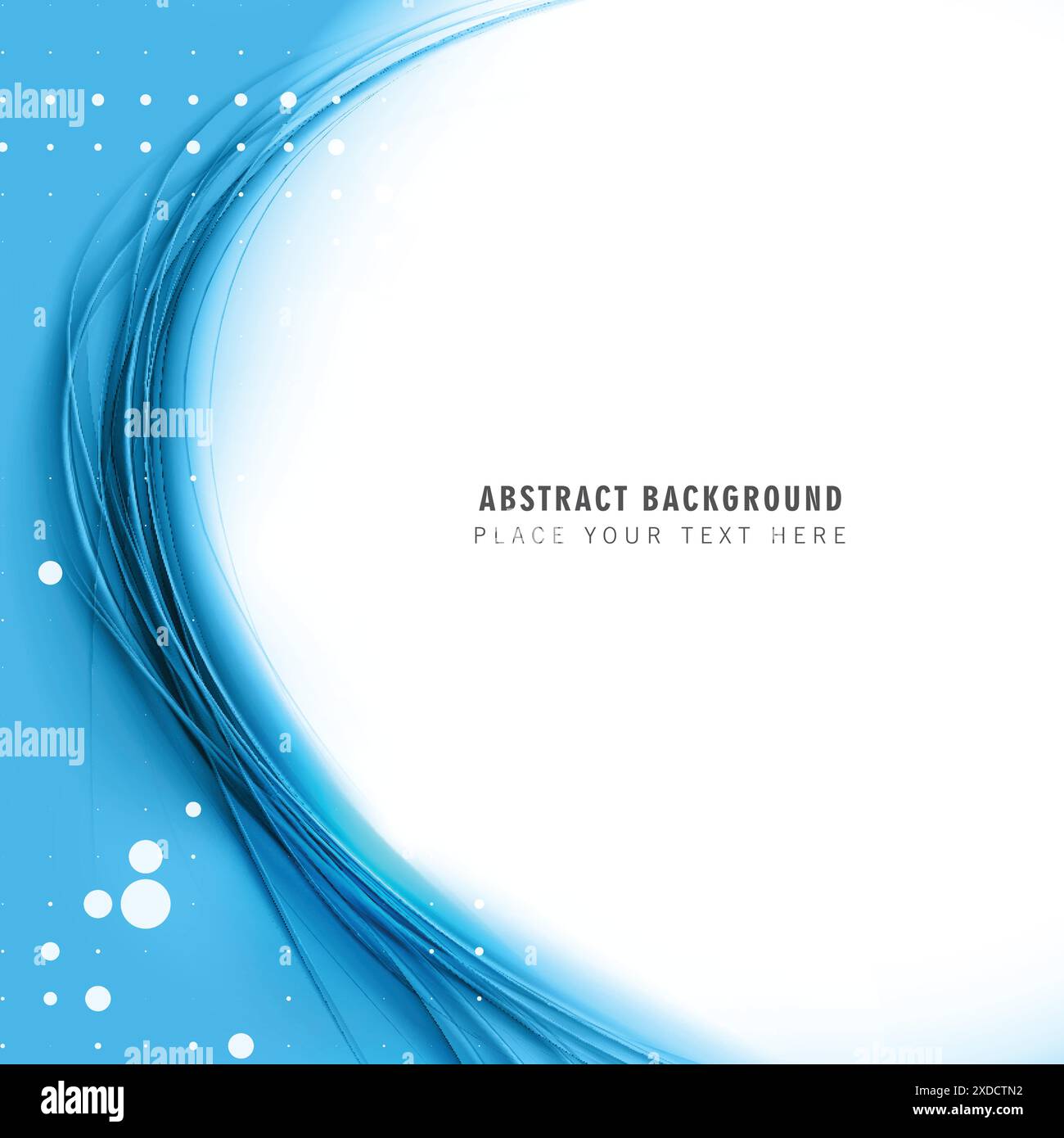blue wavy background vector design illustration Stock Vector Image ...