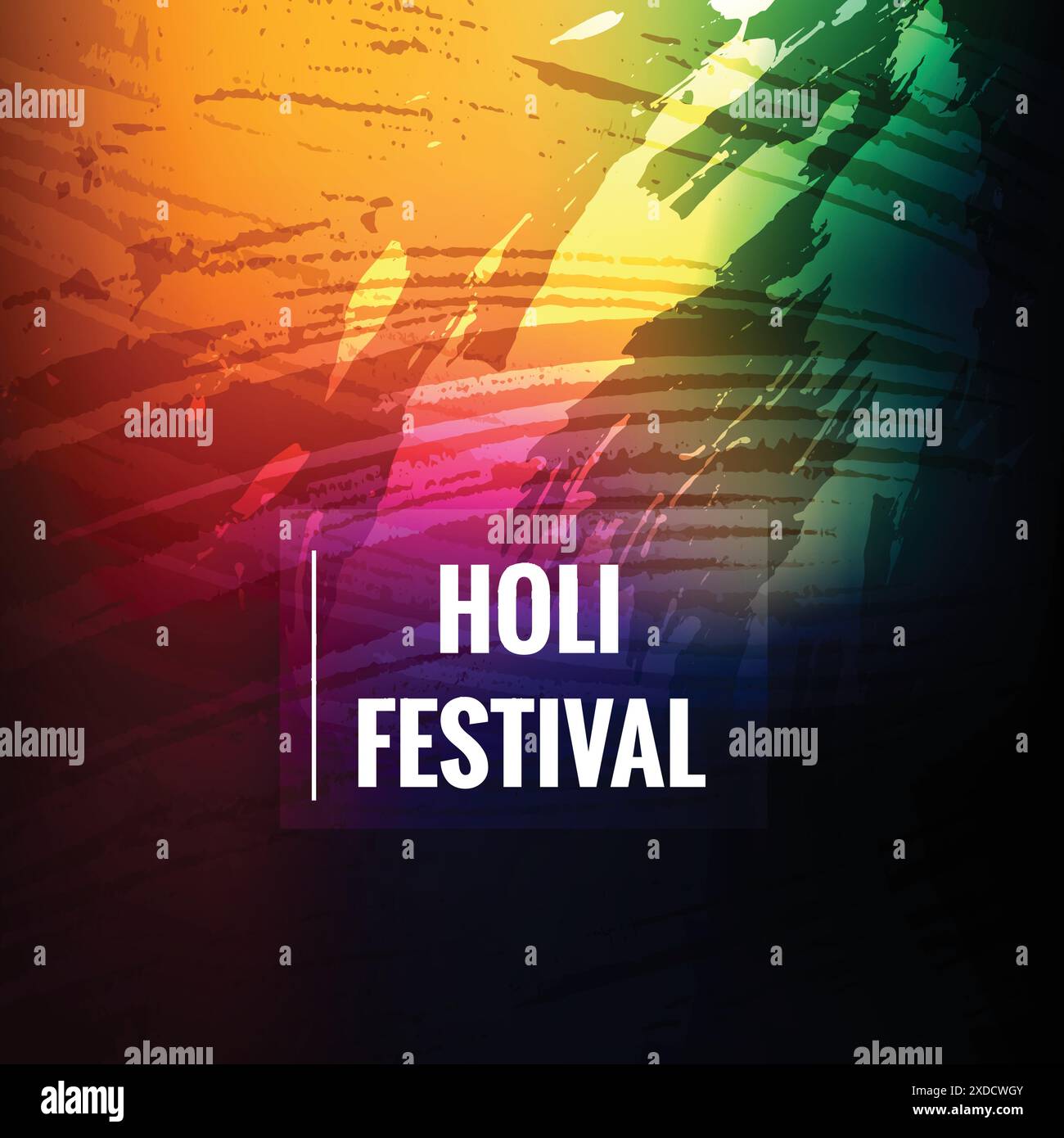 colorful holi background vector design illustration Stock Vector Image ...