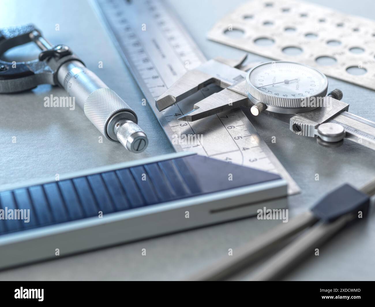 Various tools used for quality control and design in engineering ...