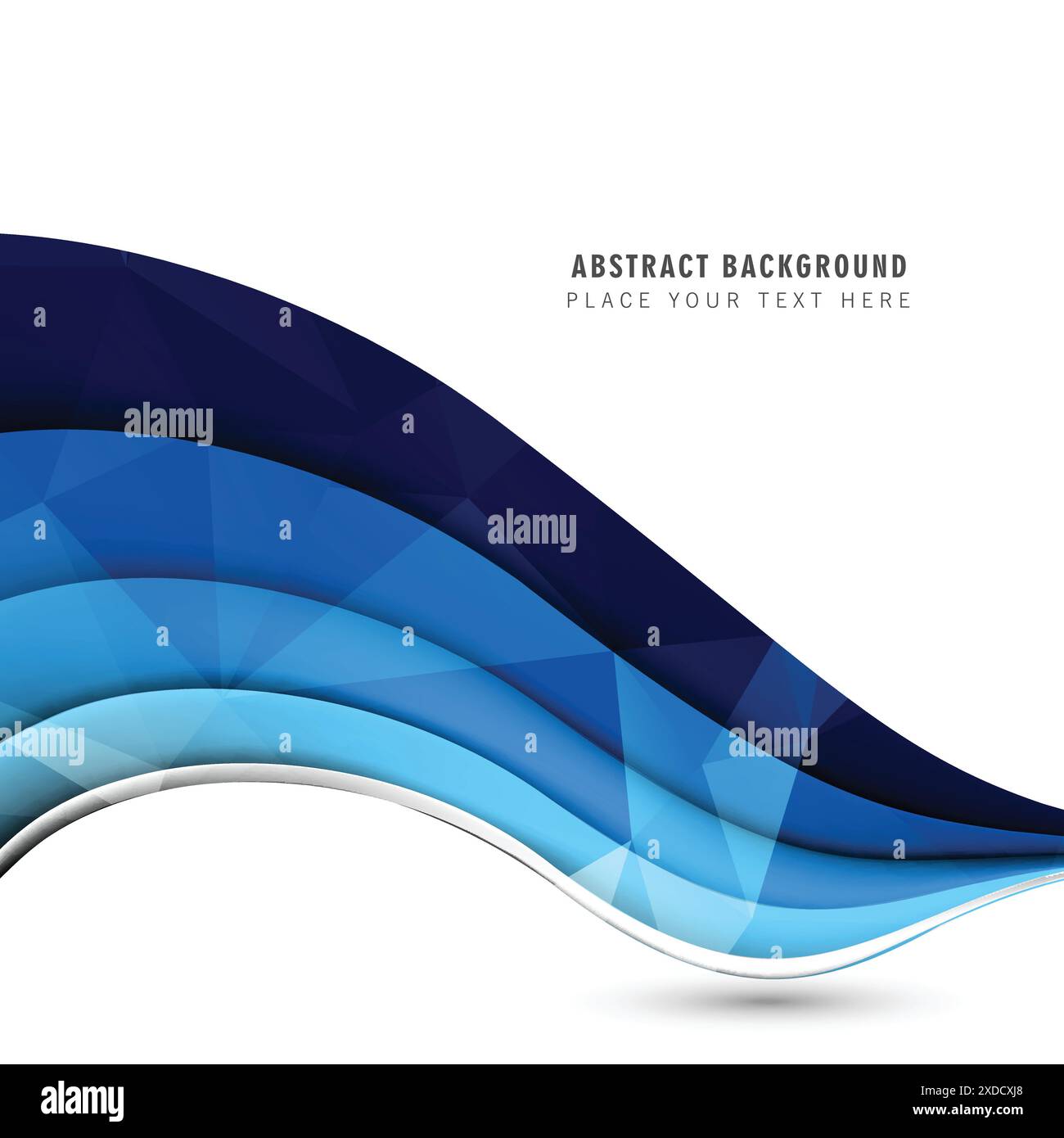 wavy abstract background vector design illustration Stock Vector Image ...