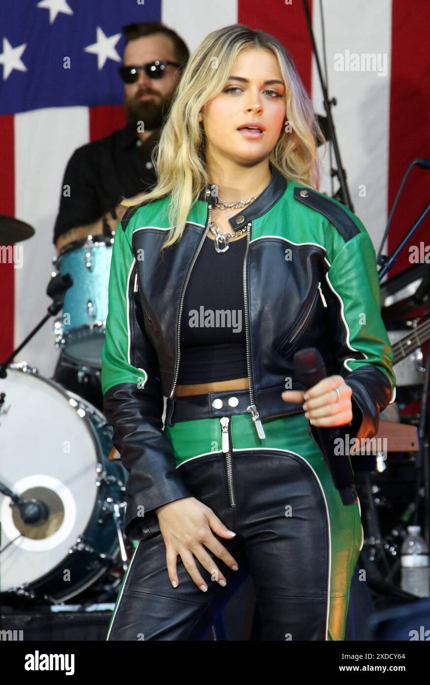 New York, NY, USA. 21st June, 2024. Alana Springsteen performs on Fox ...