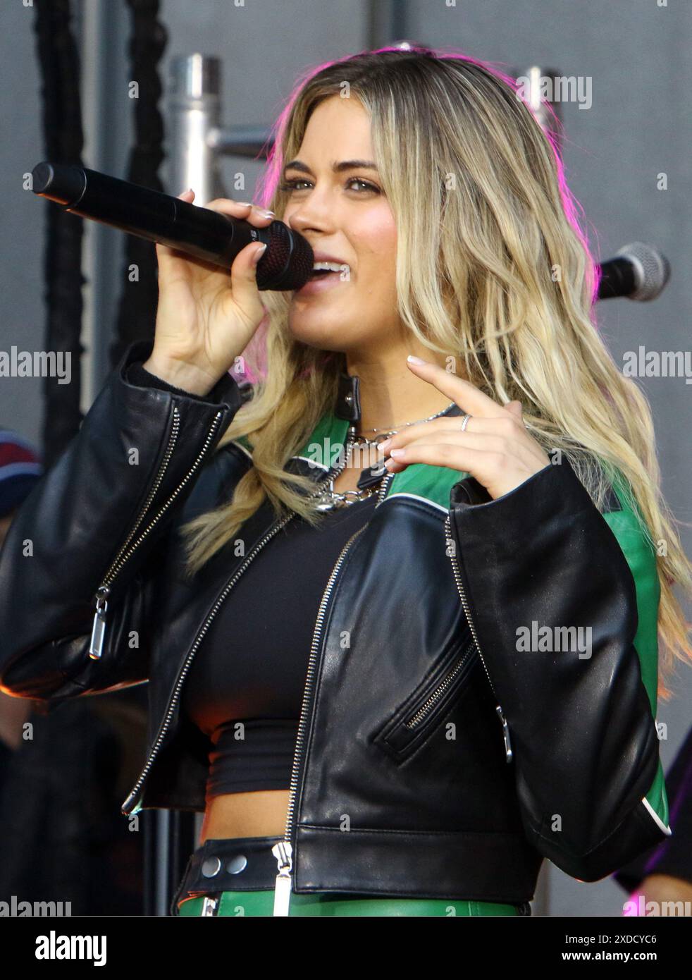 New York, NY, USA. 21st June, 2024. Alana Springsteen performs on Fox ...