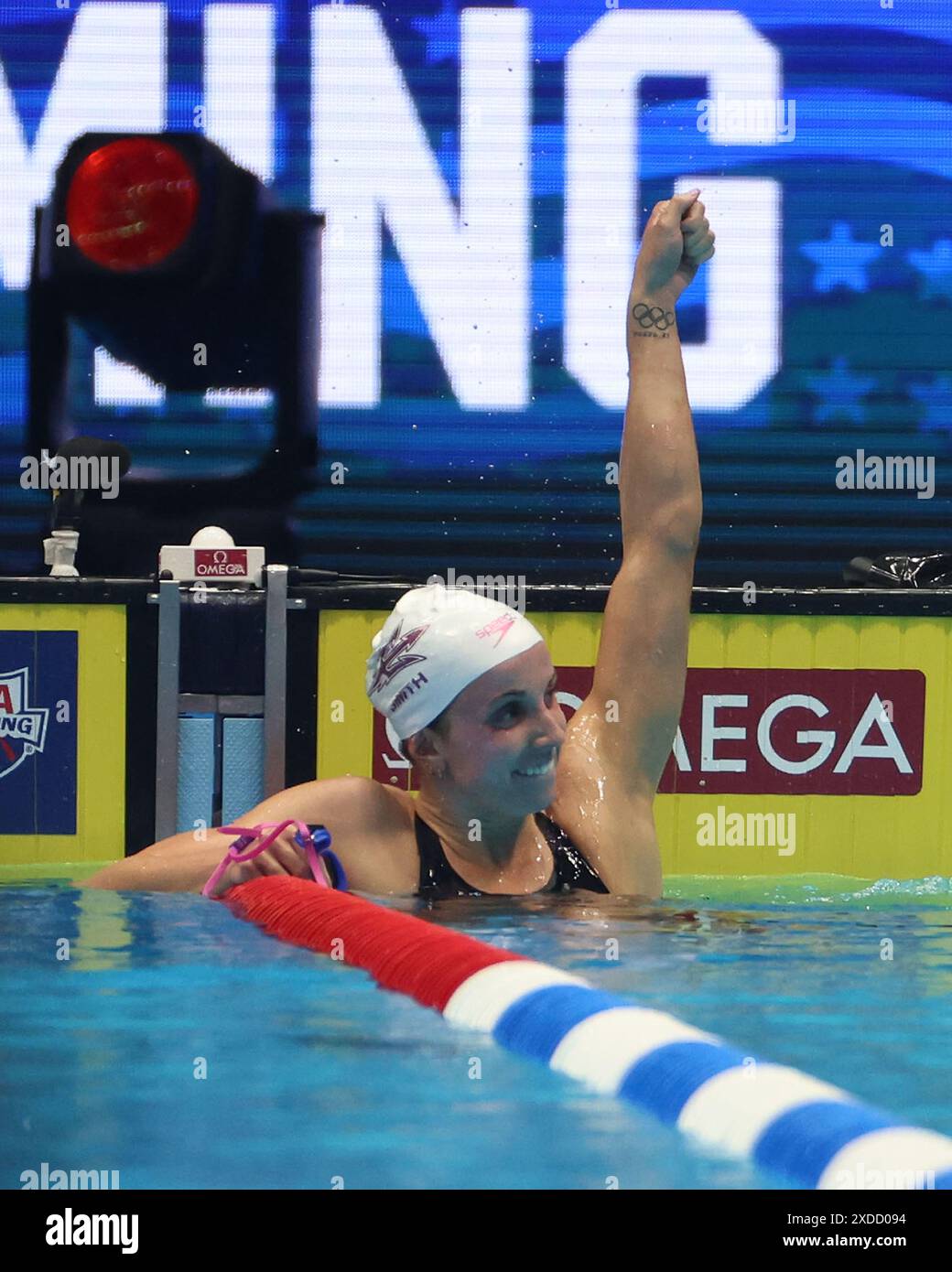 Indianapolis, Indiana, USA. 21st June, 2024. Regan SMITH after ...