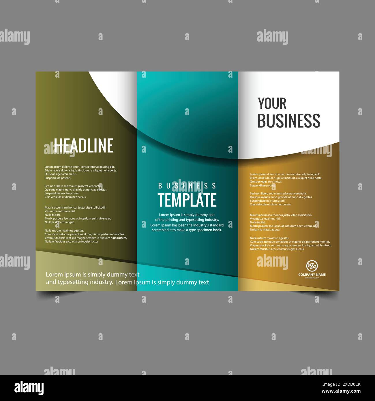 creative brochure flyer design with vibrant colors template design ...