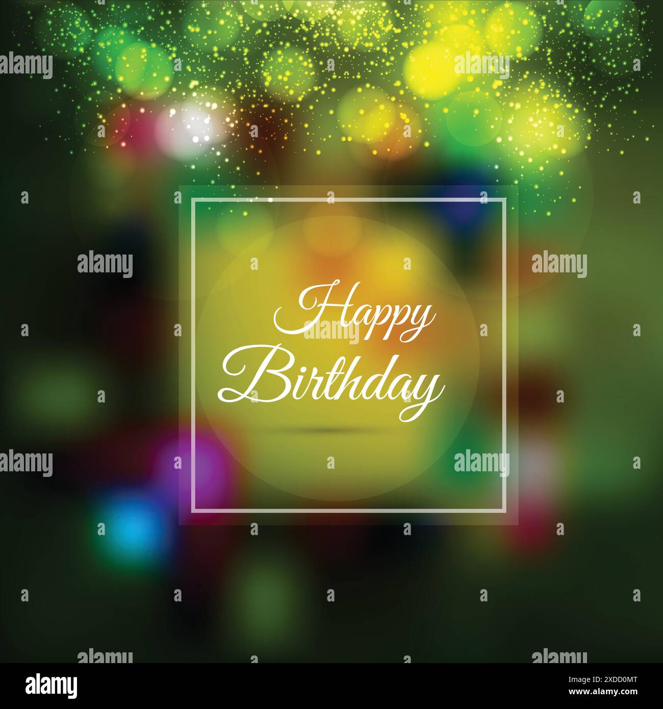 colorful happy birthday background Stock Vector Image & Art - Alamy