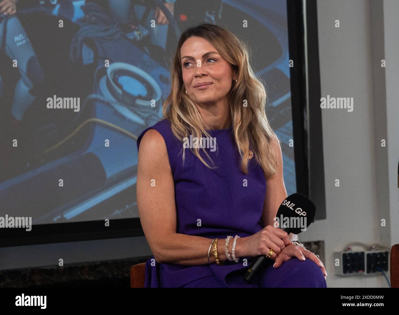 Fiona Morgan, Chief Purpose Officer, Sail GP attends Champions for ...