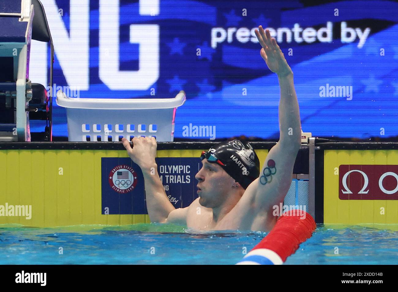 Indianapolis, Indiana, USA. 21st June, 2024. Zach HARTING competing in ...