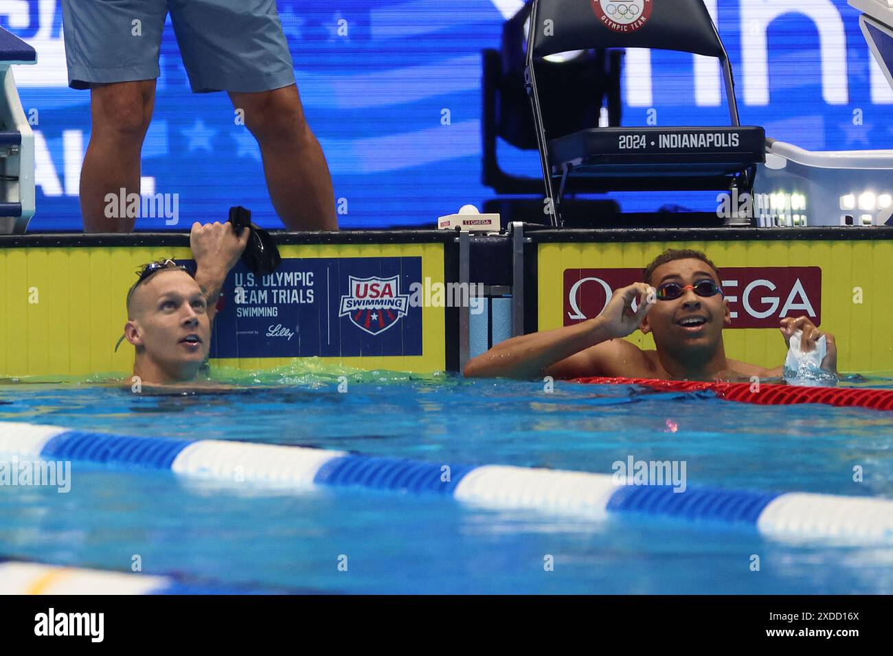 June 21, 2024, Indianapolis, Indiana, USA: Caleb DRESSEL and Dare ROSE ...