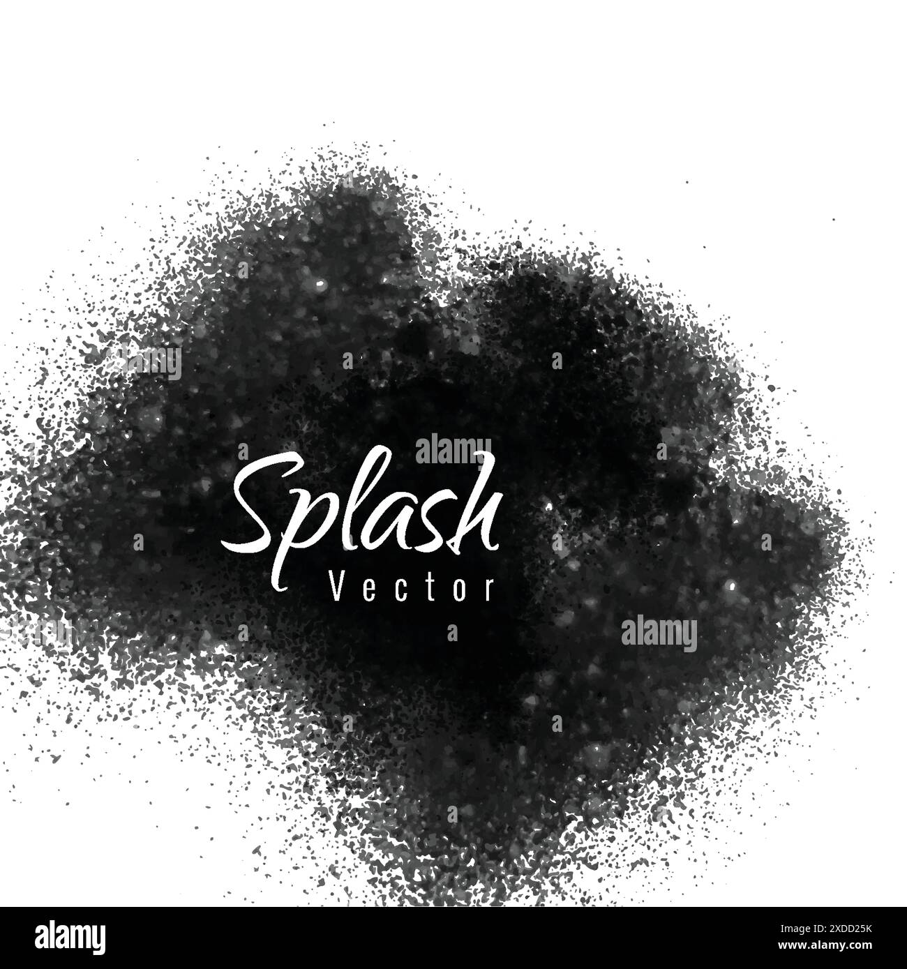 black splash background vector design illustration Stock Vector Image ...