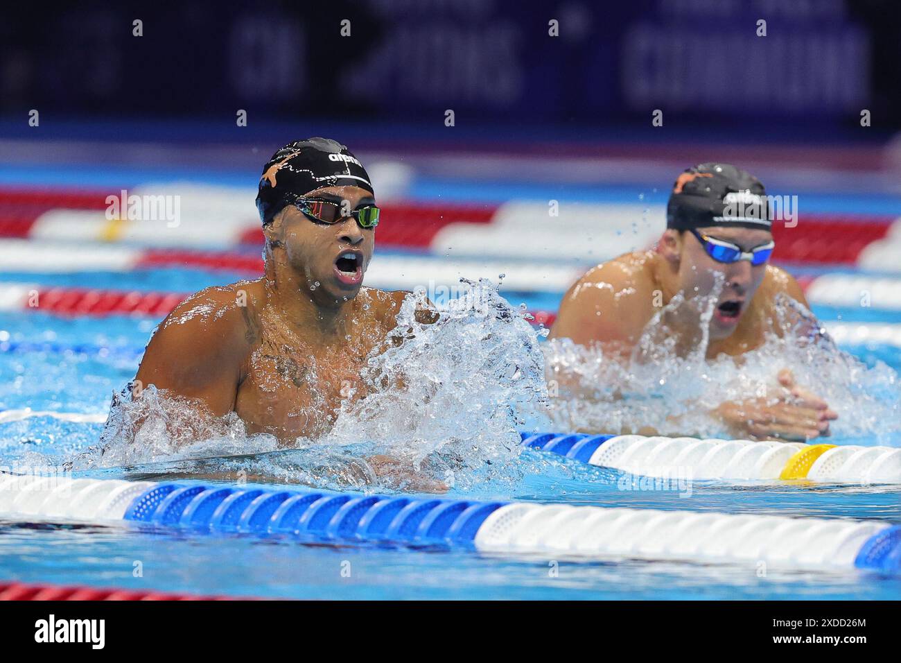 June 21, 2024, Indianapolis, Indiana, USA: SHAINE CASAS (TXLA-ST) swims ...