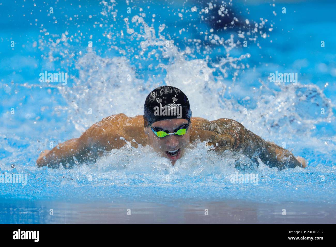 June 21, 2024, Indianapolis, Indiana, USA: CAELEB DRESSEL (Gator Swim ...