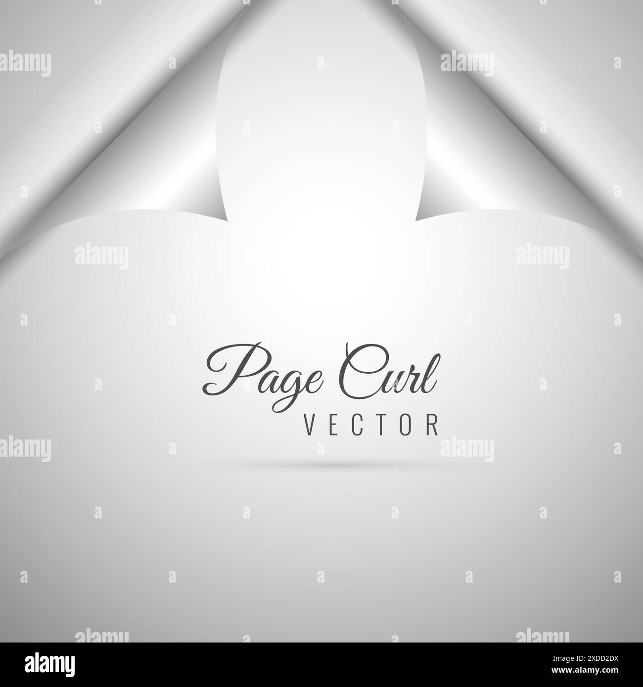 page curl background vector design illustration Stock Vector Image ...