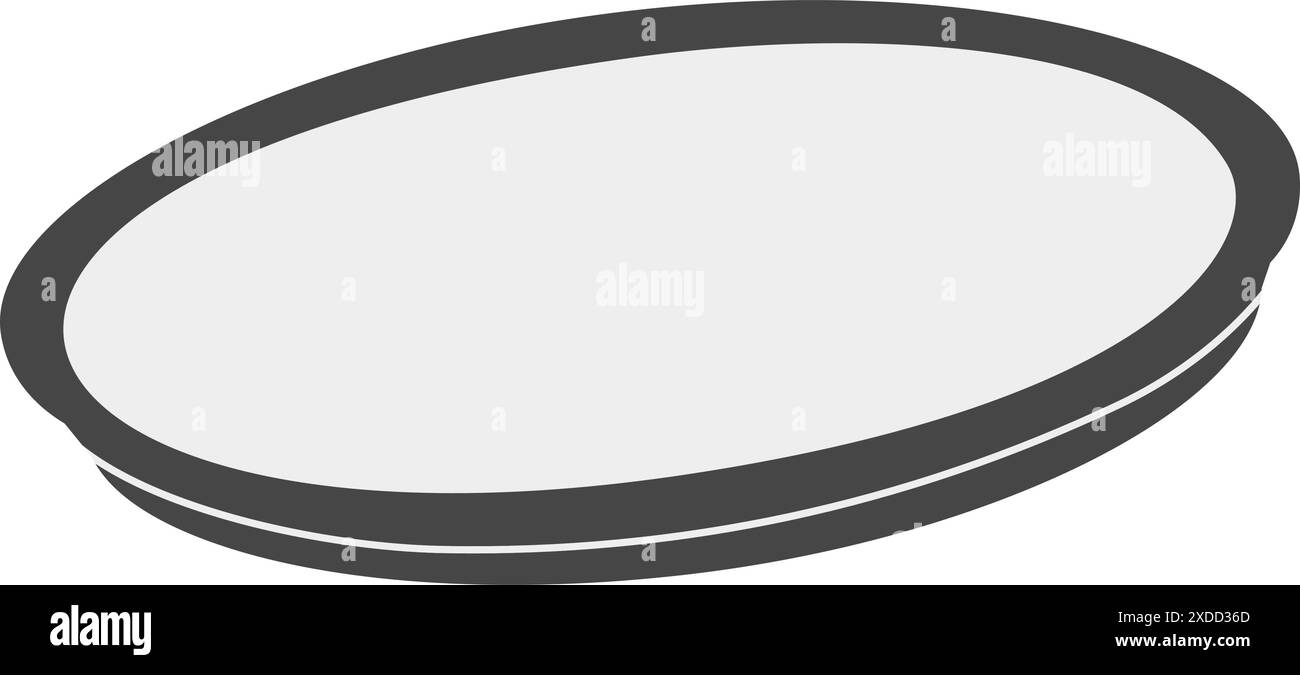 Cartoon empty plate Black and White Stock Photos & Images - Alamy