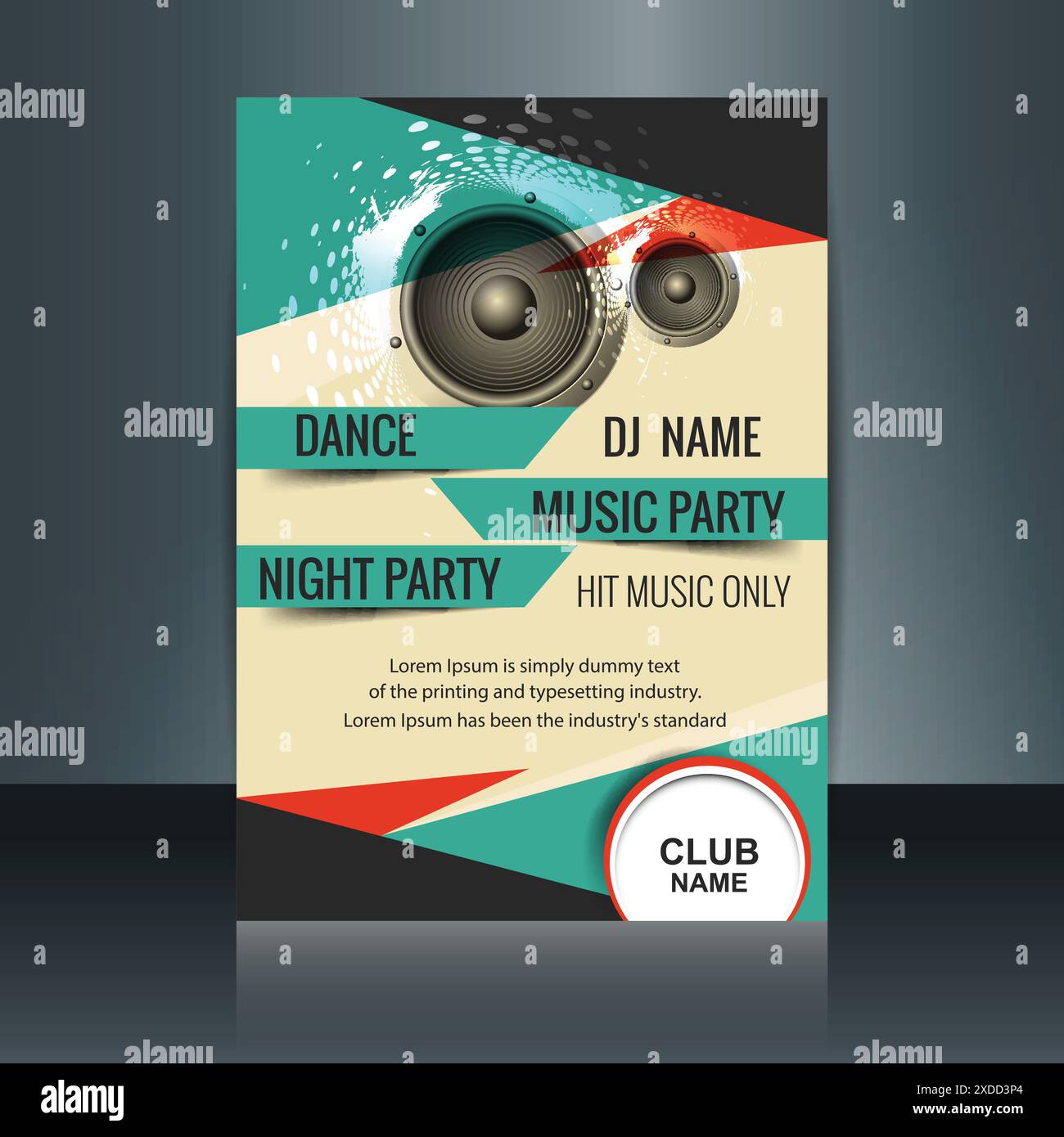 Edm invitation Stock Vector Images - Alamy