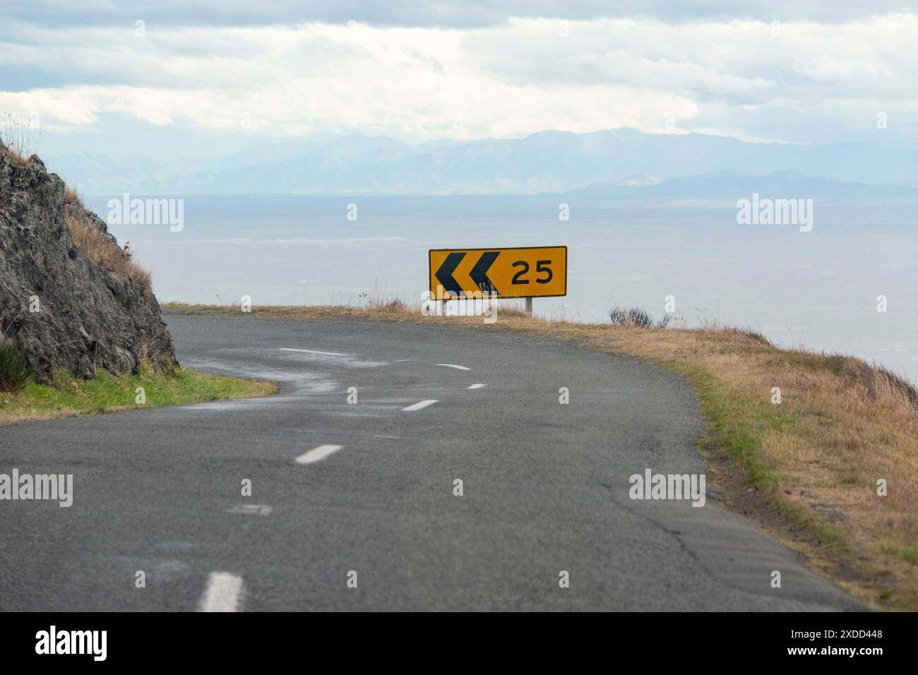 Summit Road in Christchurch - New Zealand Stock Photo - Alamy