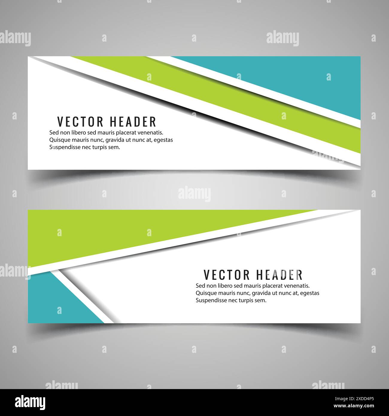 modern colorful headers vector design illustration Stock Vector Image ...