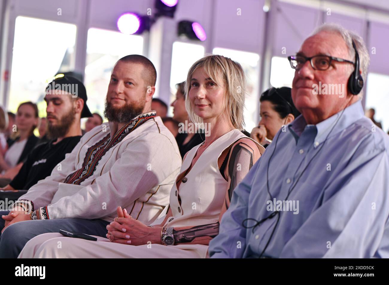 Non Exclusive: LVIV, UKRAINE - JUNE 20, 2024 - Philanthropist Howard ...