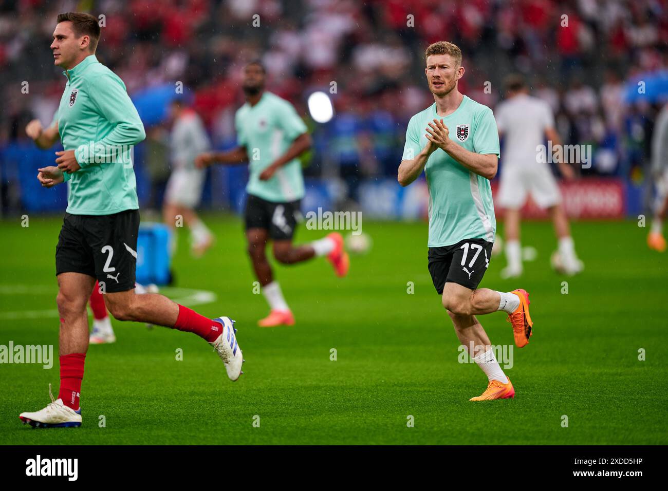 Maximilian Woeber (Oesterreich Nationalmannschaft Euro 2024, #02), Florian Kainz (Oesterreich ...
