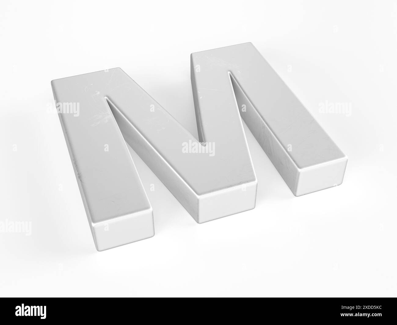 Metal letter m hi-res stock photography and images - Alamy