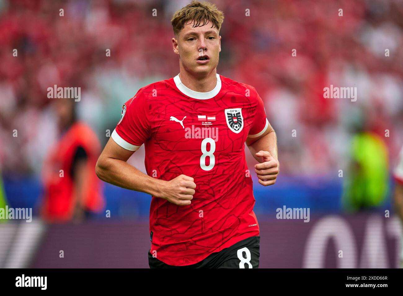 Alexander Prass (Oesterreich Nationalmannschaft Euro 2024, #08), GER ...