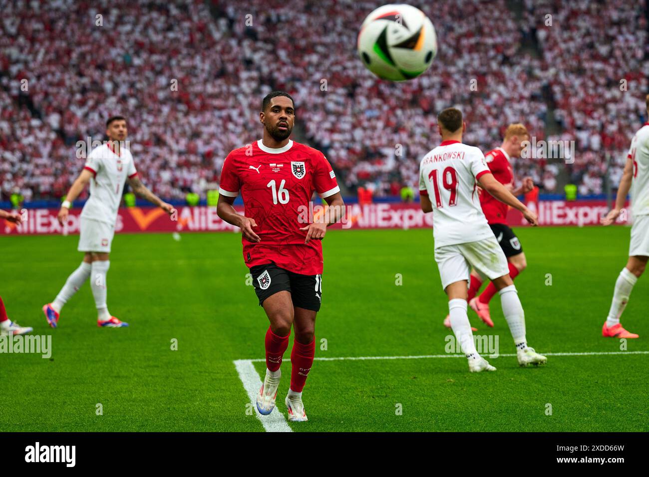 Phillipp Mwene (Oesterreich Nationalmannschaft Euro 2024, #16), GER ...