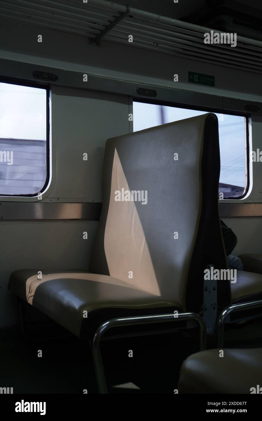 Train seats hi-res stock photography and images - Alamy