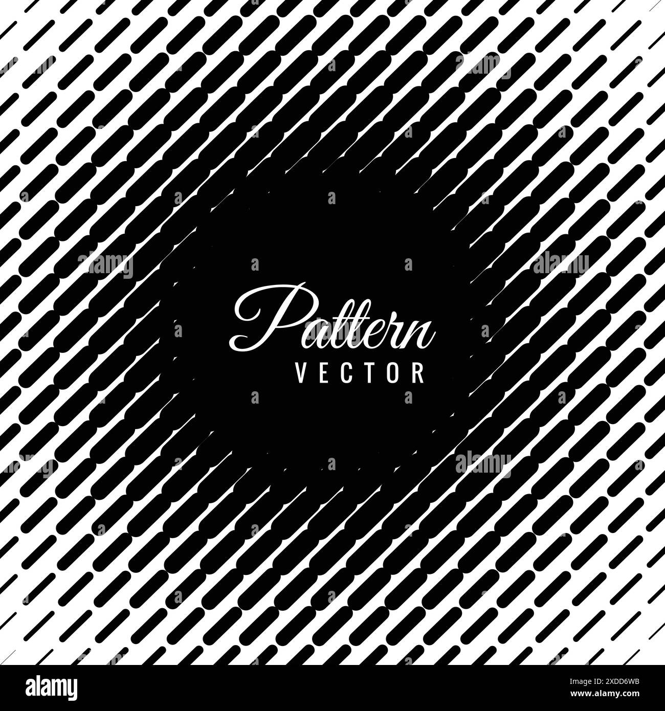 black shapes pattern vector design illustration Stock Vector Image ...