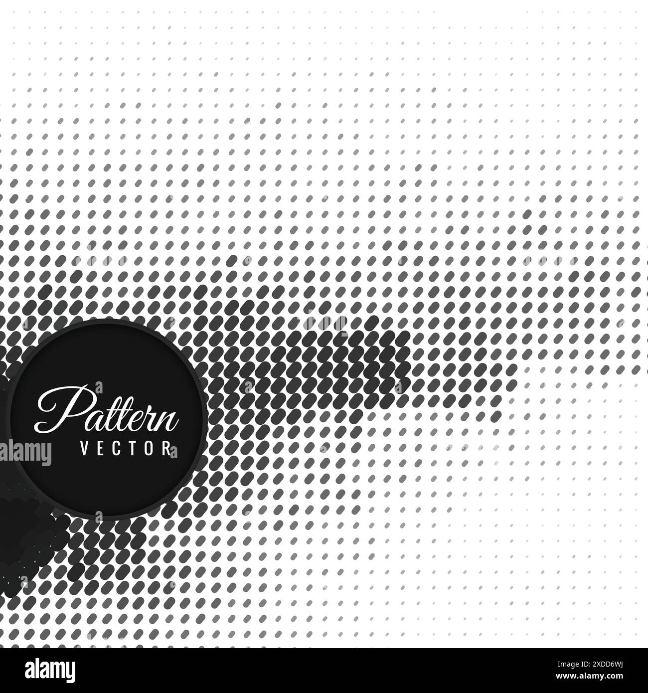 Black Pattern With Splatters Vector Design Illustration Stock Vector