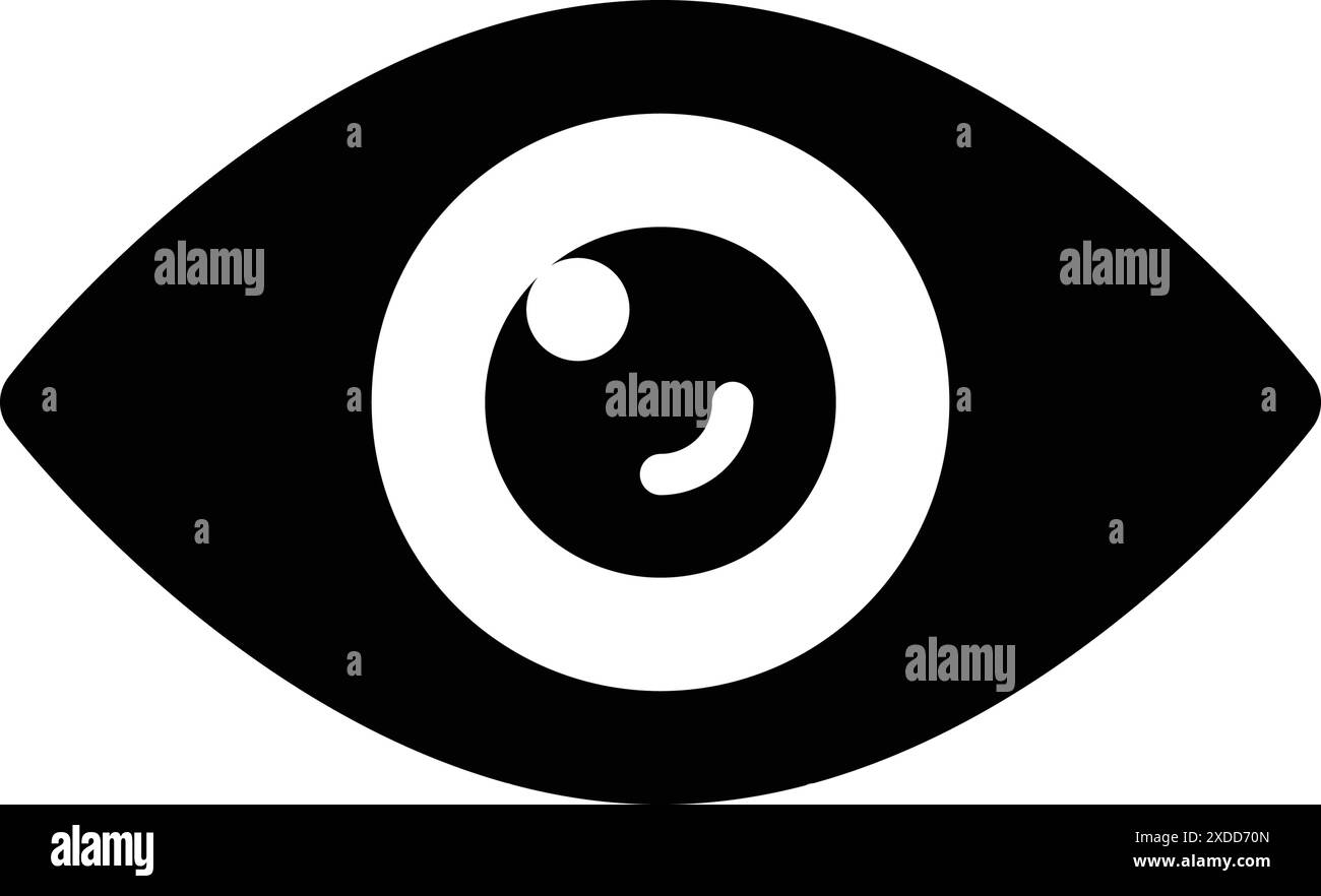 Icon for visible,sight Stock Vector Image & Art - Alamy