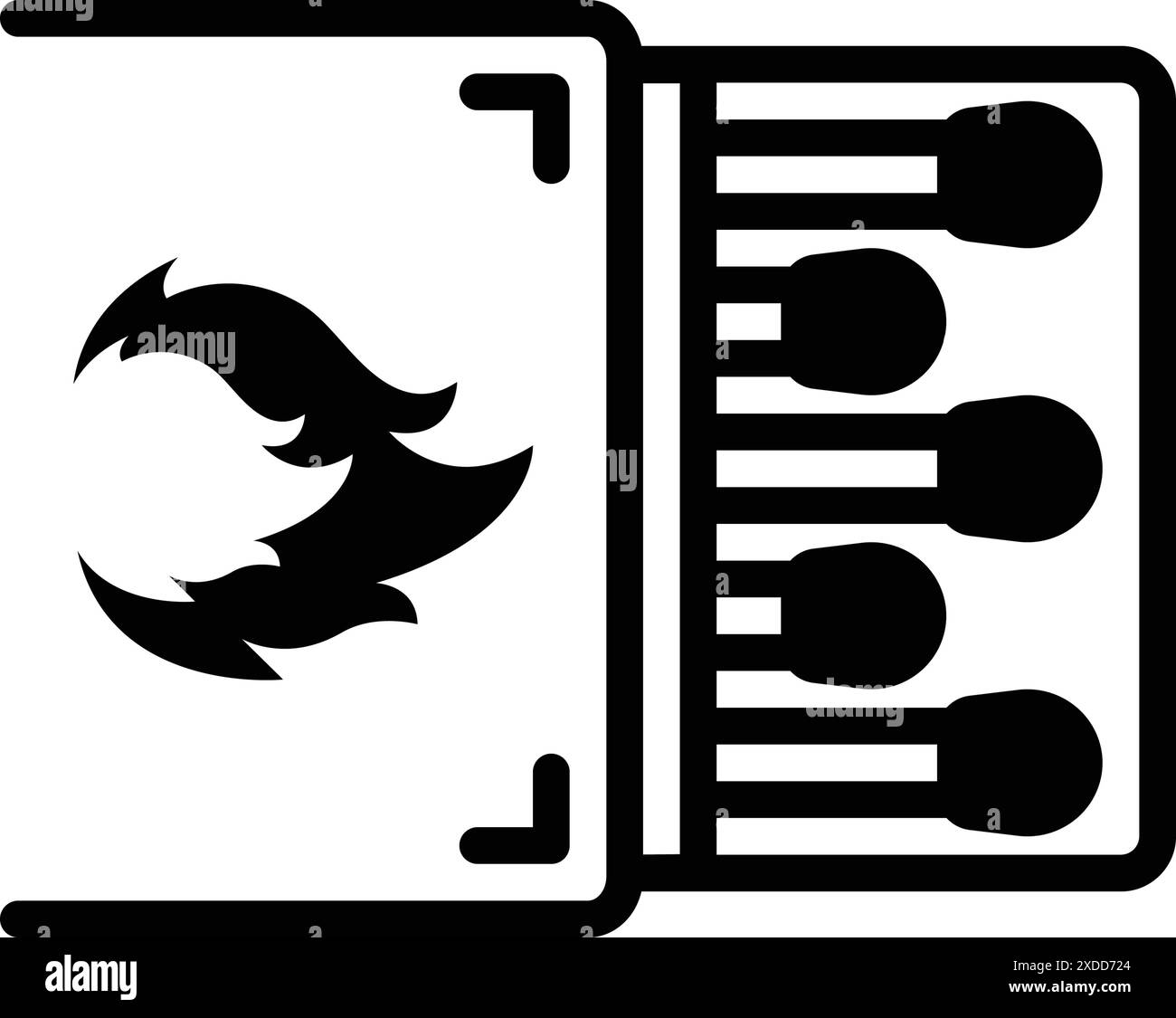 Icon for match,matchbox Stock Vector Image & Art - Alamy