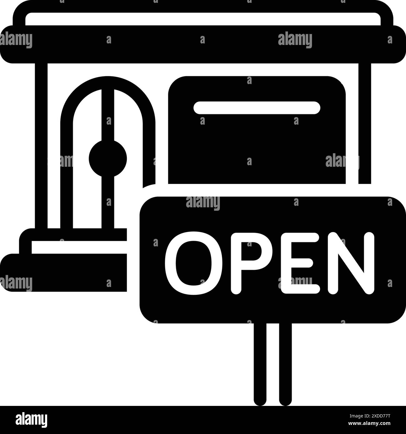 Icon for opening,inauguration Stock Vector Image & Art - Alamy