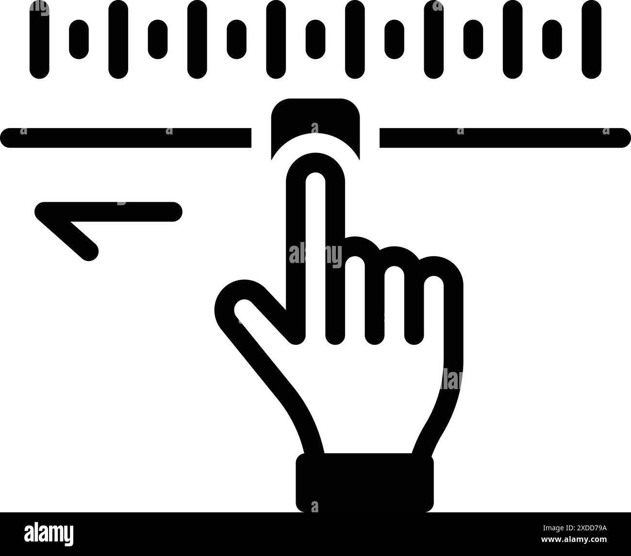 Icon for left,swipe Stock Vector Image & Art - Alamy