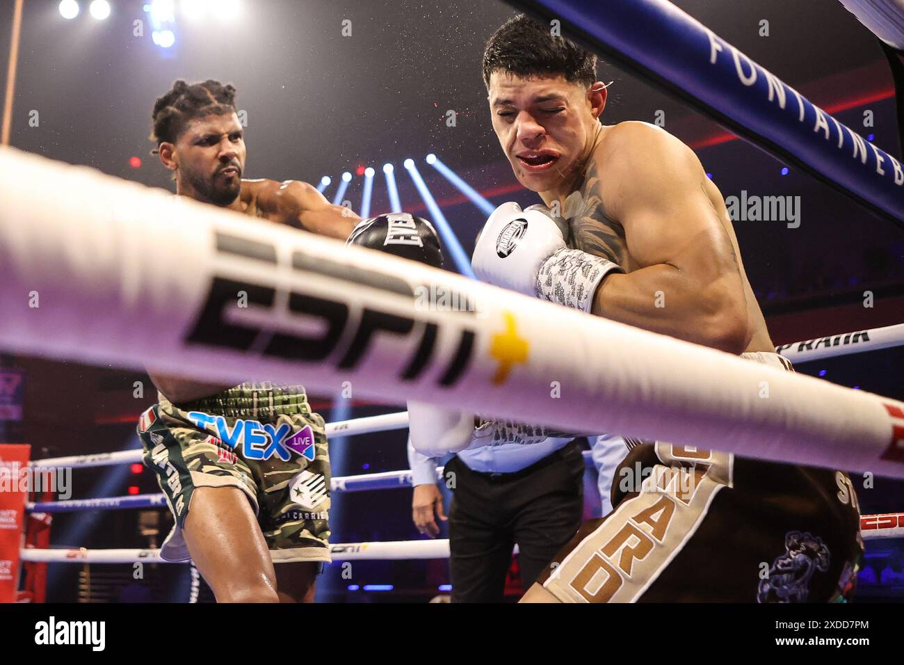 Las Vegas, NV, USA. 21st June, 2024. Bryan Polaco (L) and Richard ...