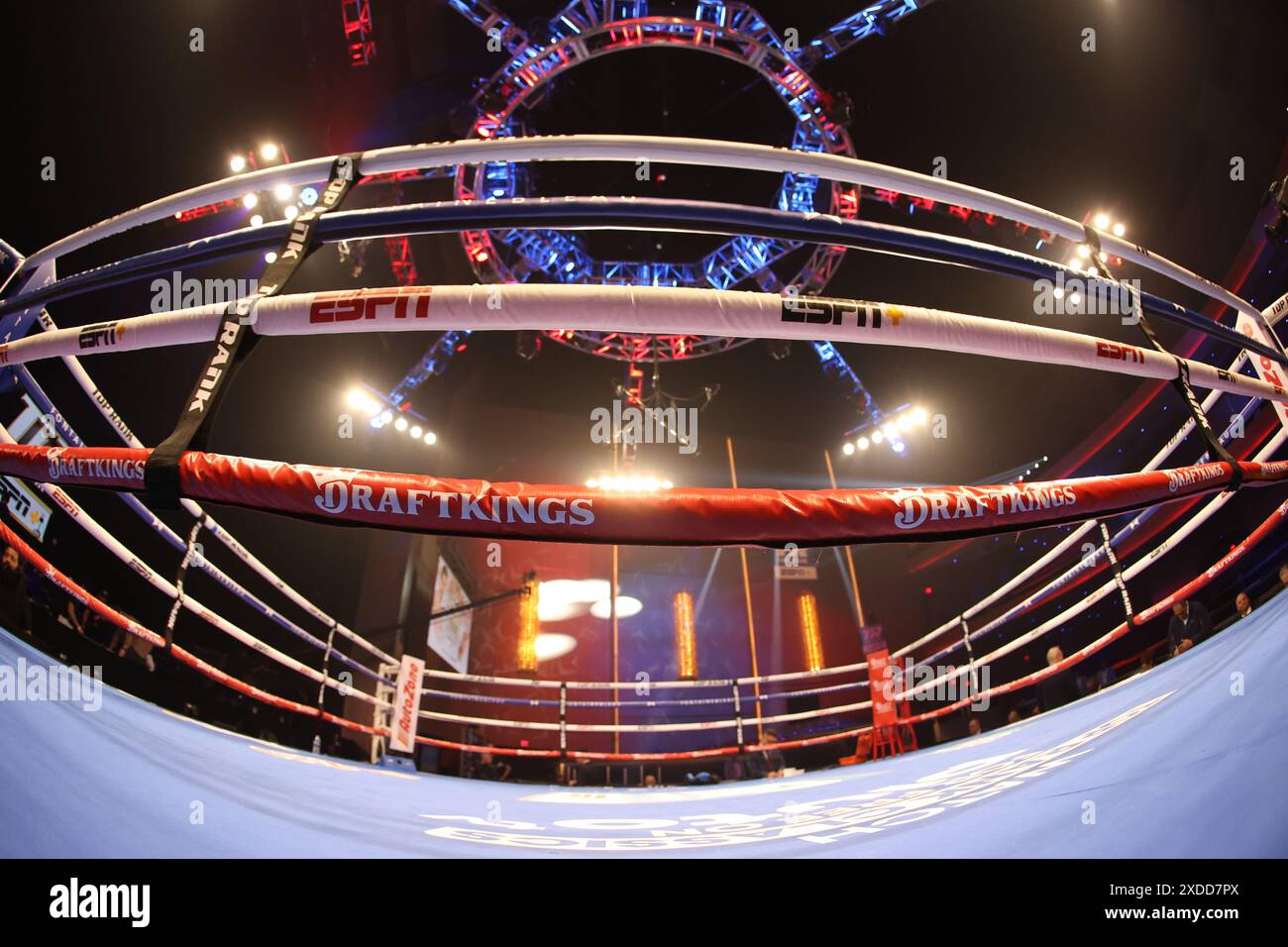 Las Vegas, NV, USA. 21st June, 2024. A wide angle view of the ring ...
