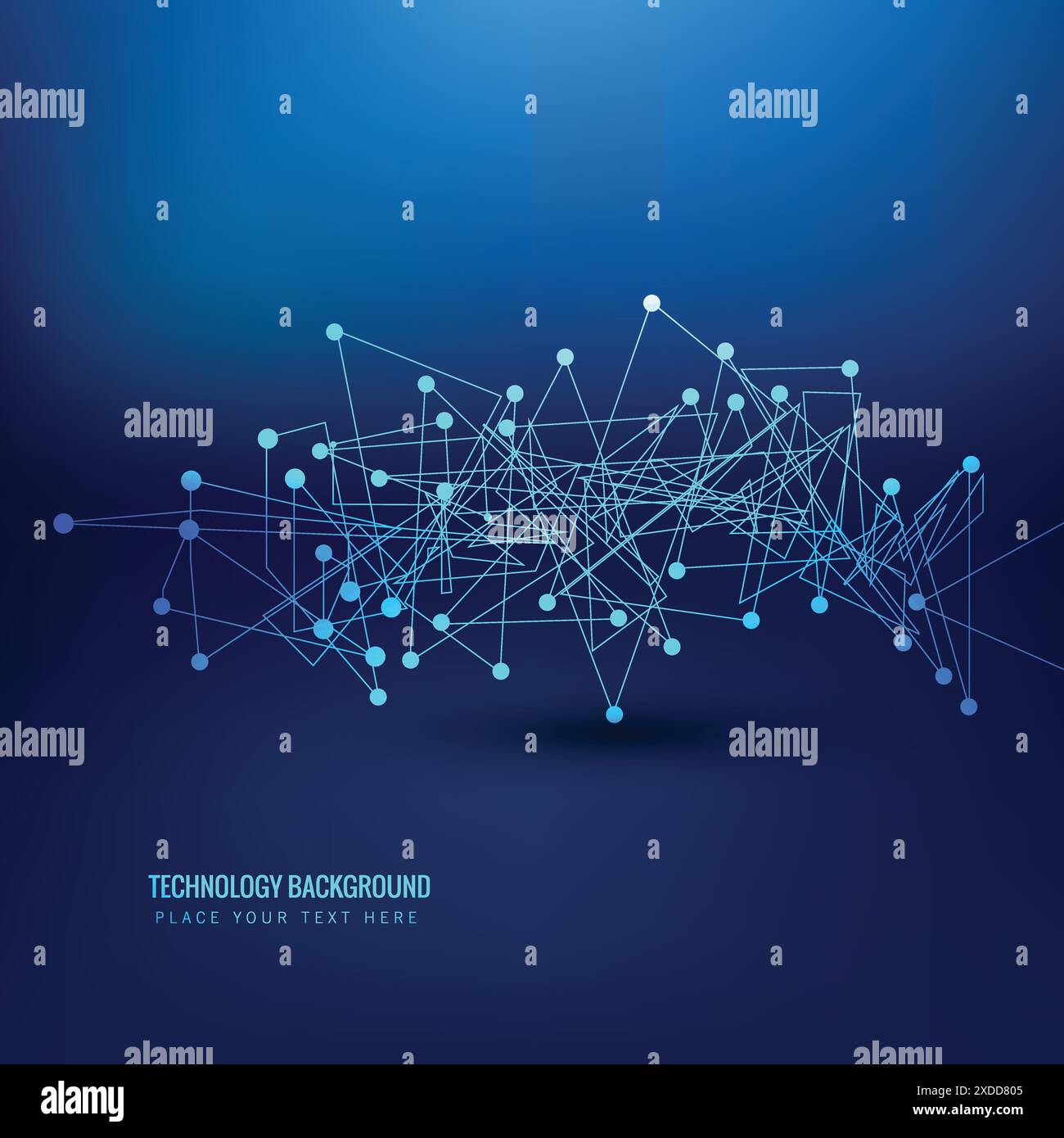 shiny blue technology background vector design illustration Stock ...