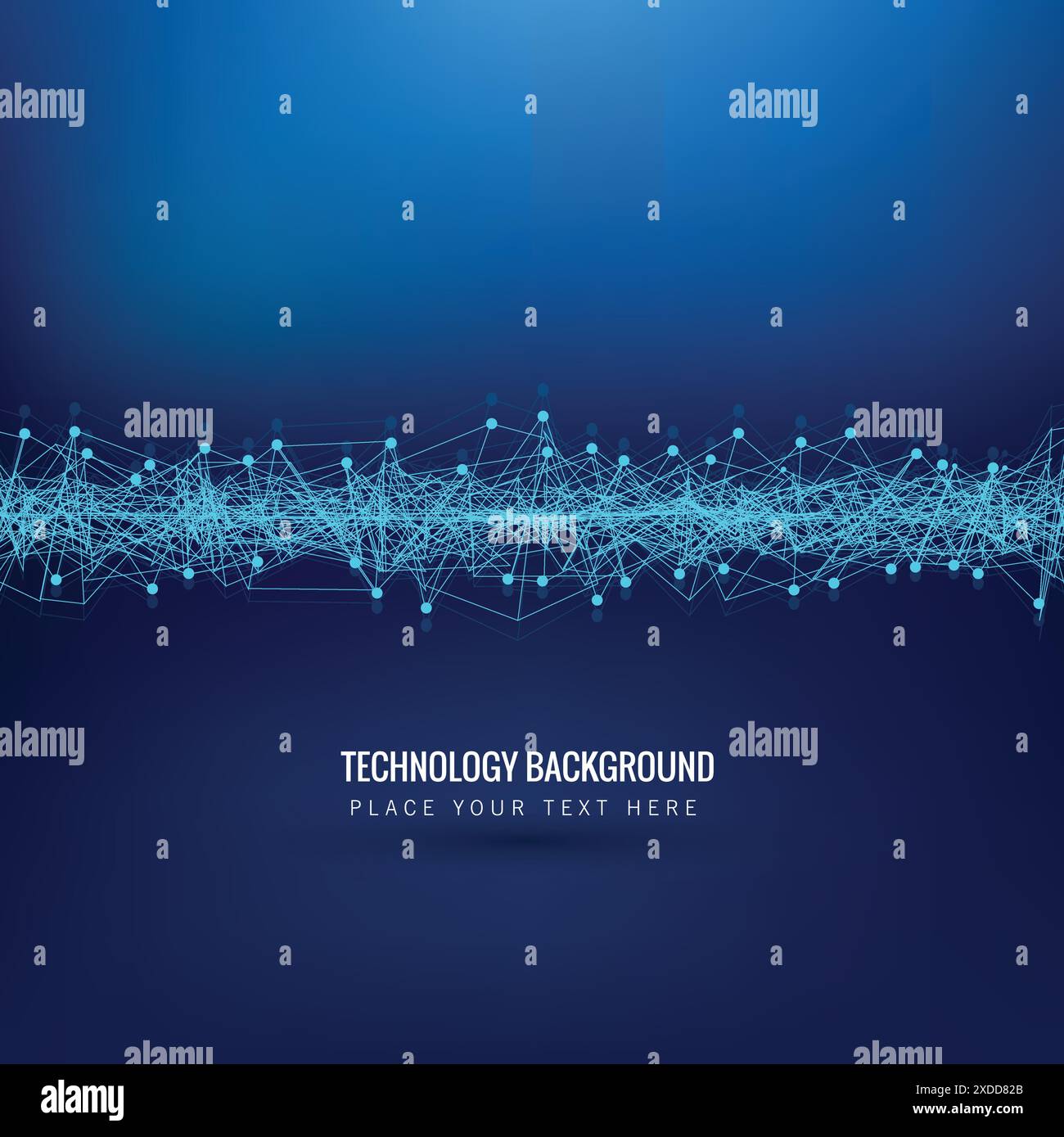 shiny blue technology background vector design illustration Stock ...