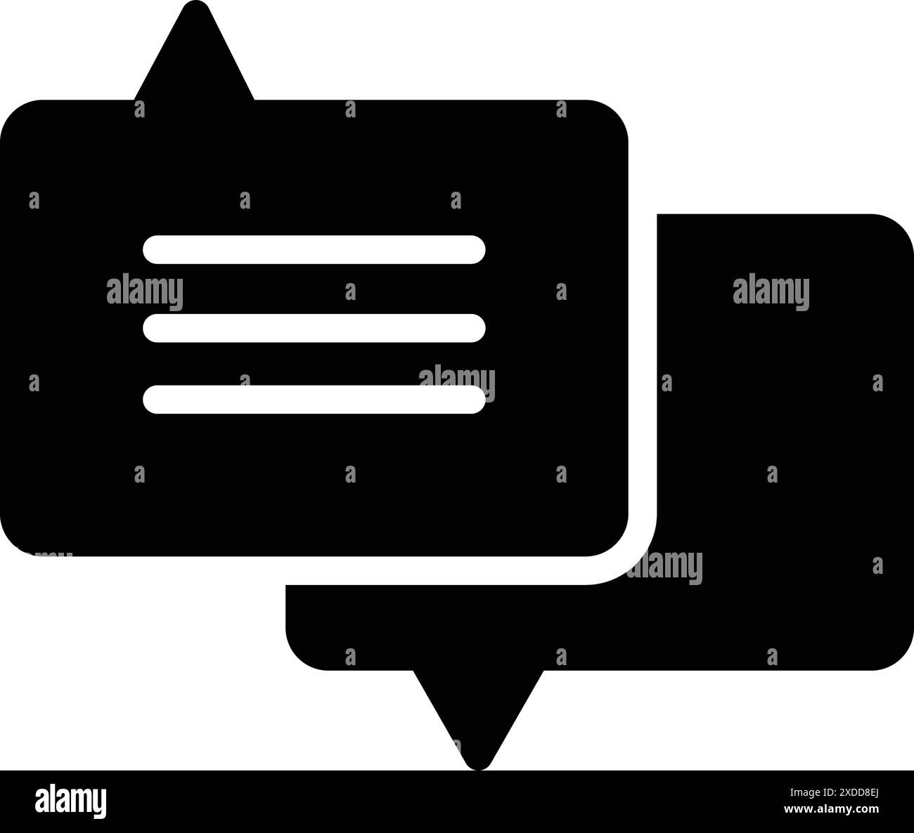 Icon advice request Cut Out Stock Images & Pictures - Alamy