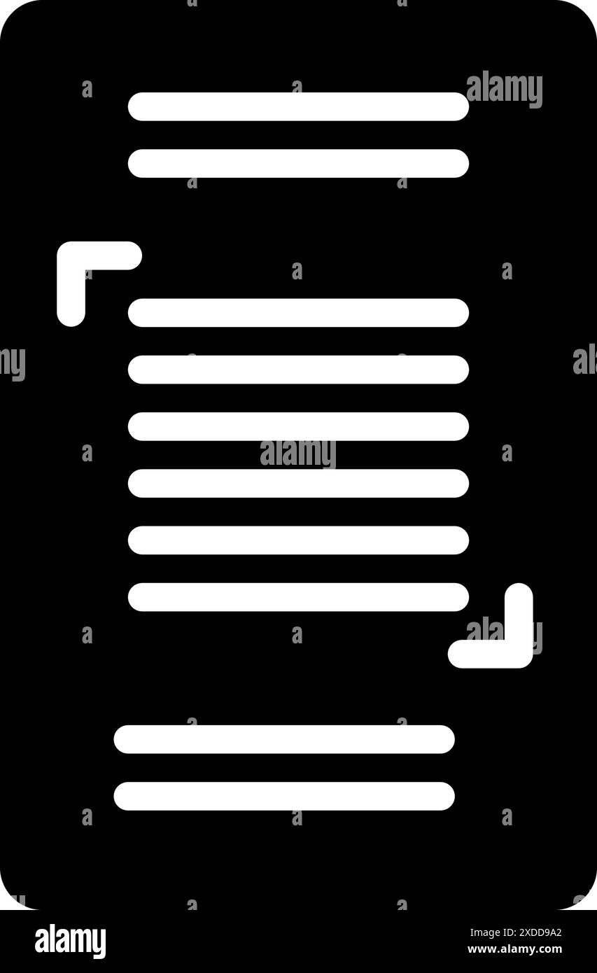 Icon for sentence,phrase Stock Vector Image & Art - Alamy