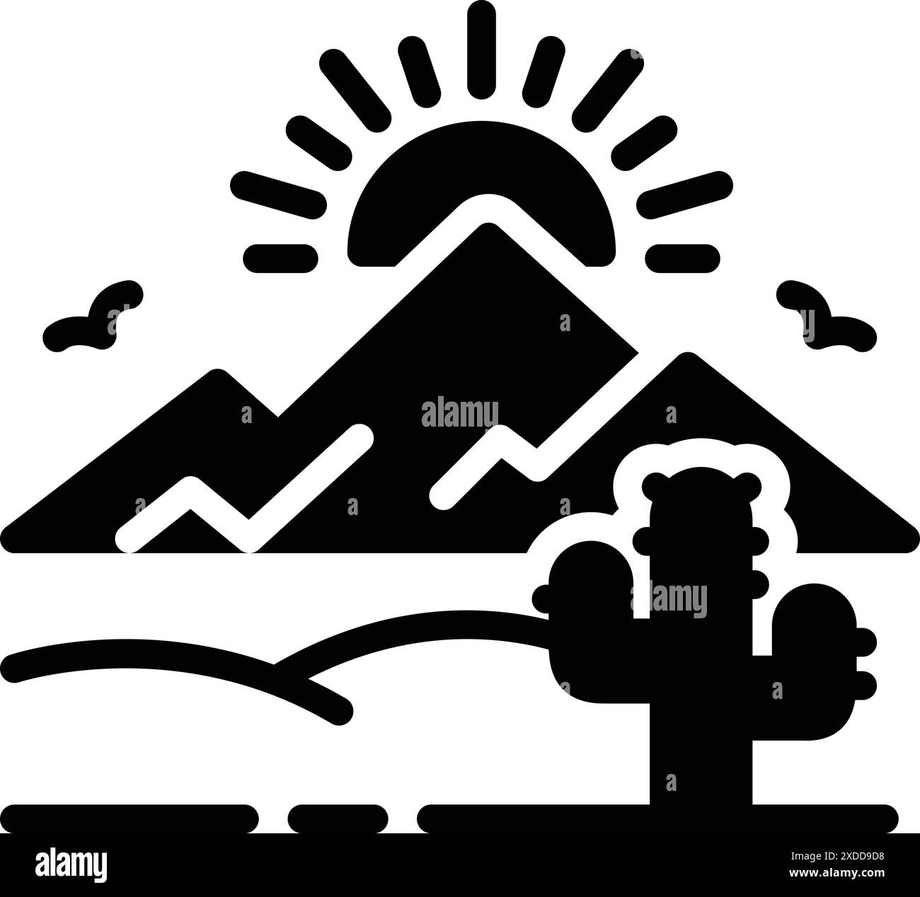 Icon for desert,sands,sandbar Stock Vector Image & Art - Alamy