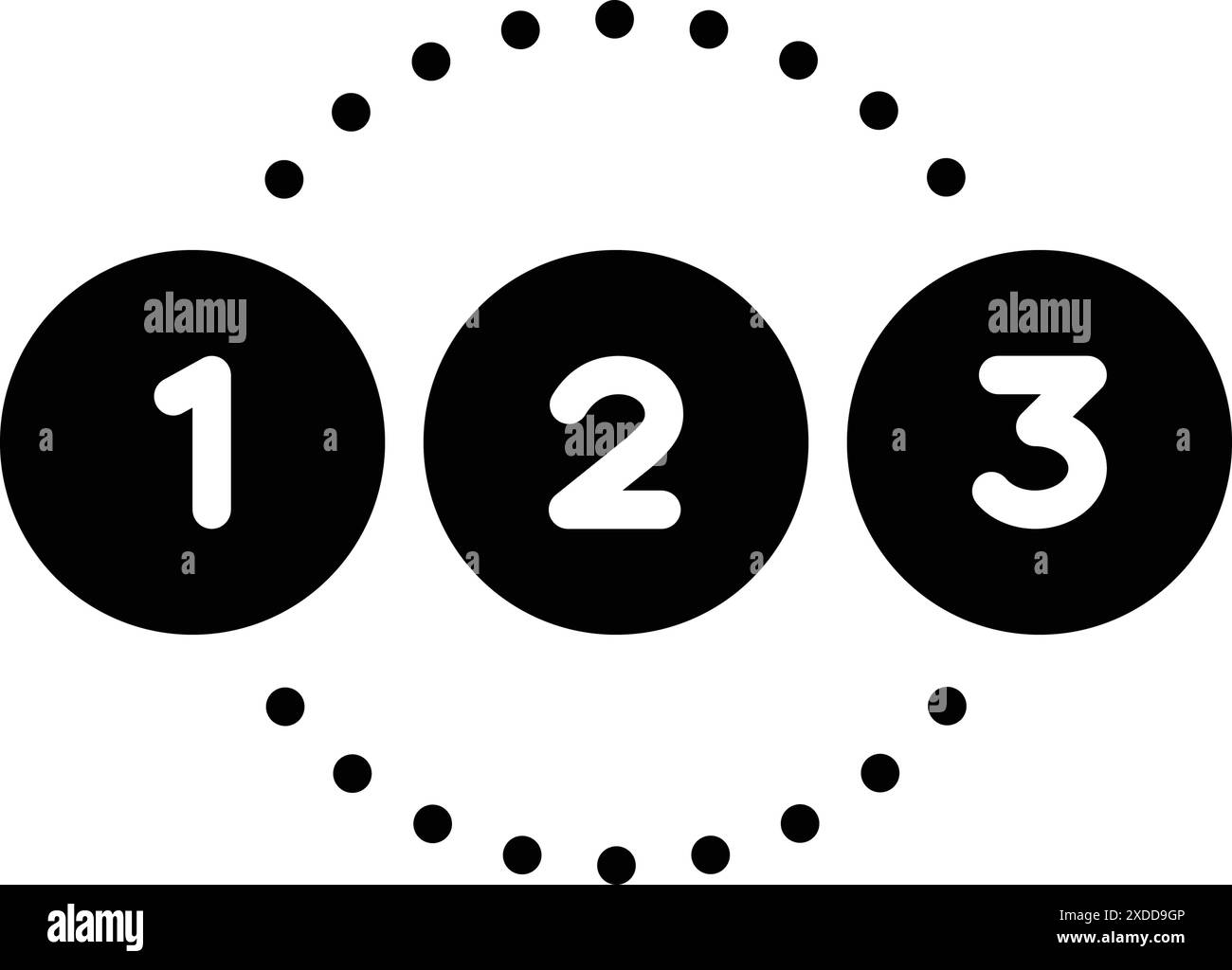 Icon for number,enumeration Stock Vector Image & Art - Alamy