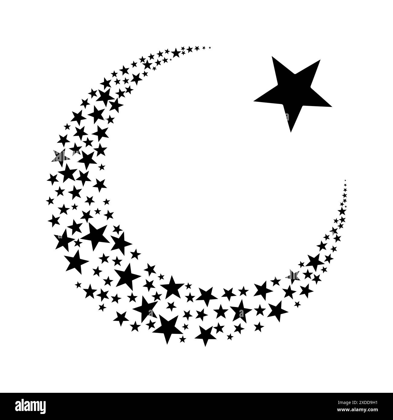 Islamic moon star Black and White Stock Photos & Images - Alamy