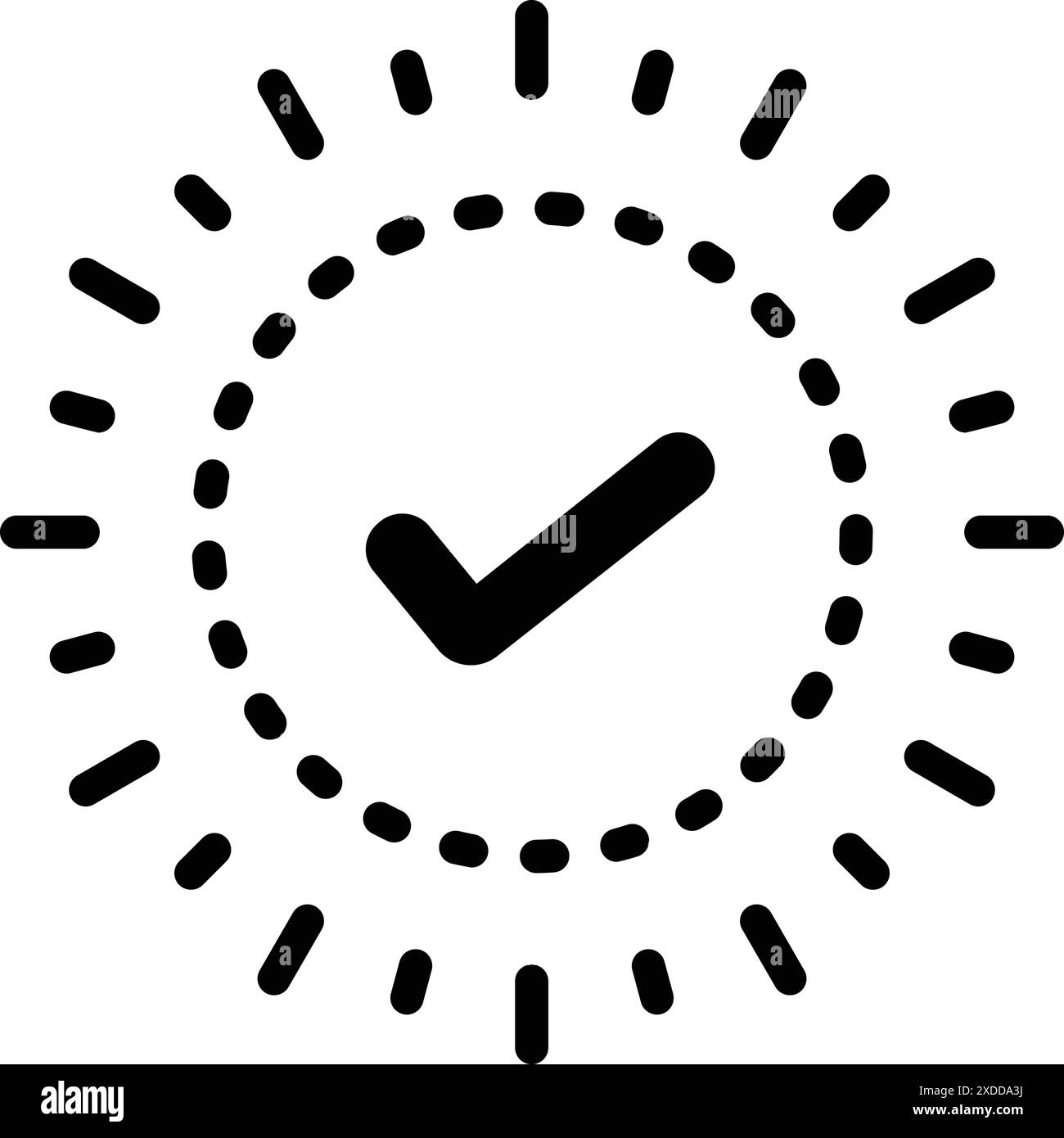 Check logo mark confirm Black and White Stock Photos & Images - Alamy