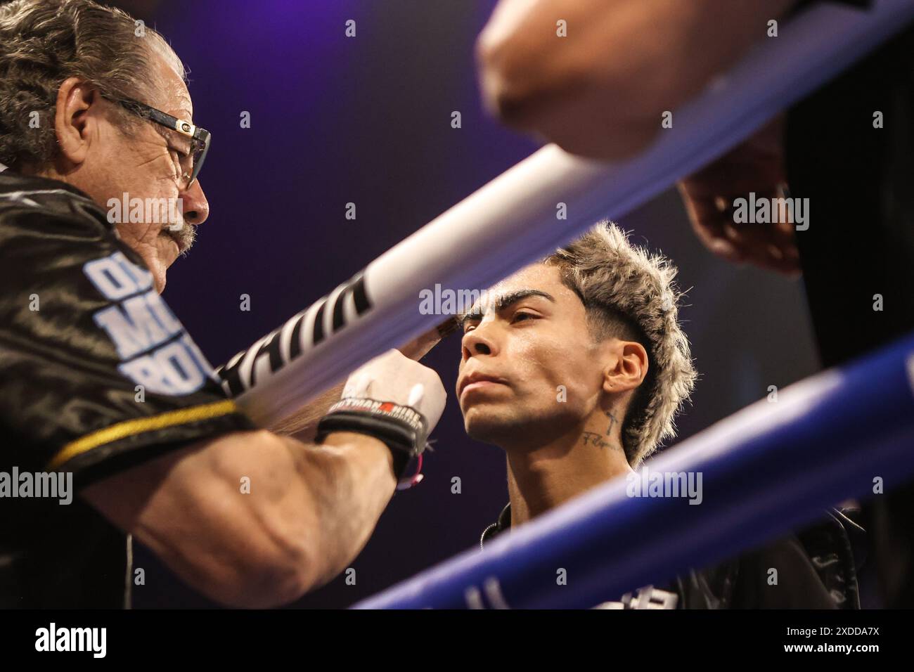 Las Vegas, NV, USA. 21st June, 2024. Junior Bantamweight Juan Pablo ...