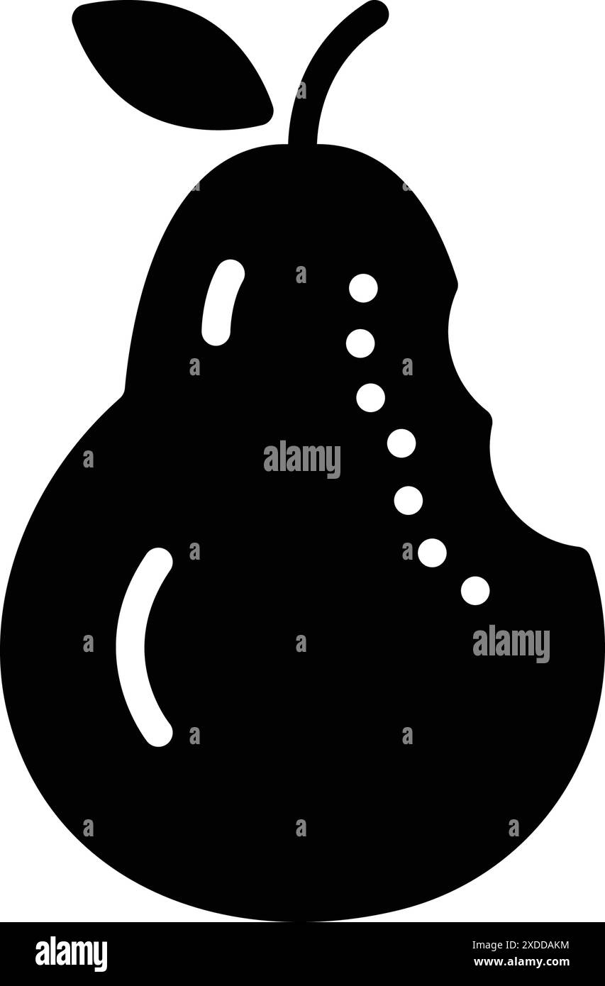 Icon for bite,pear Stock Vector Image & Art - Alamy