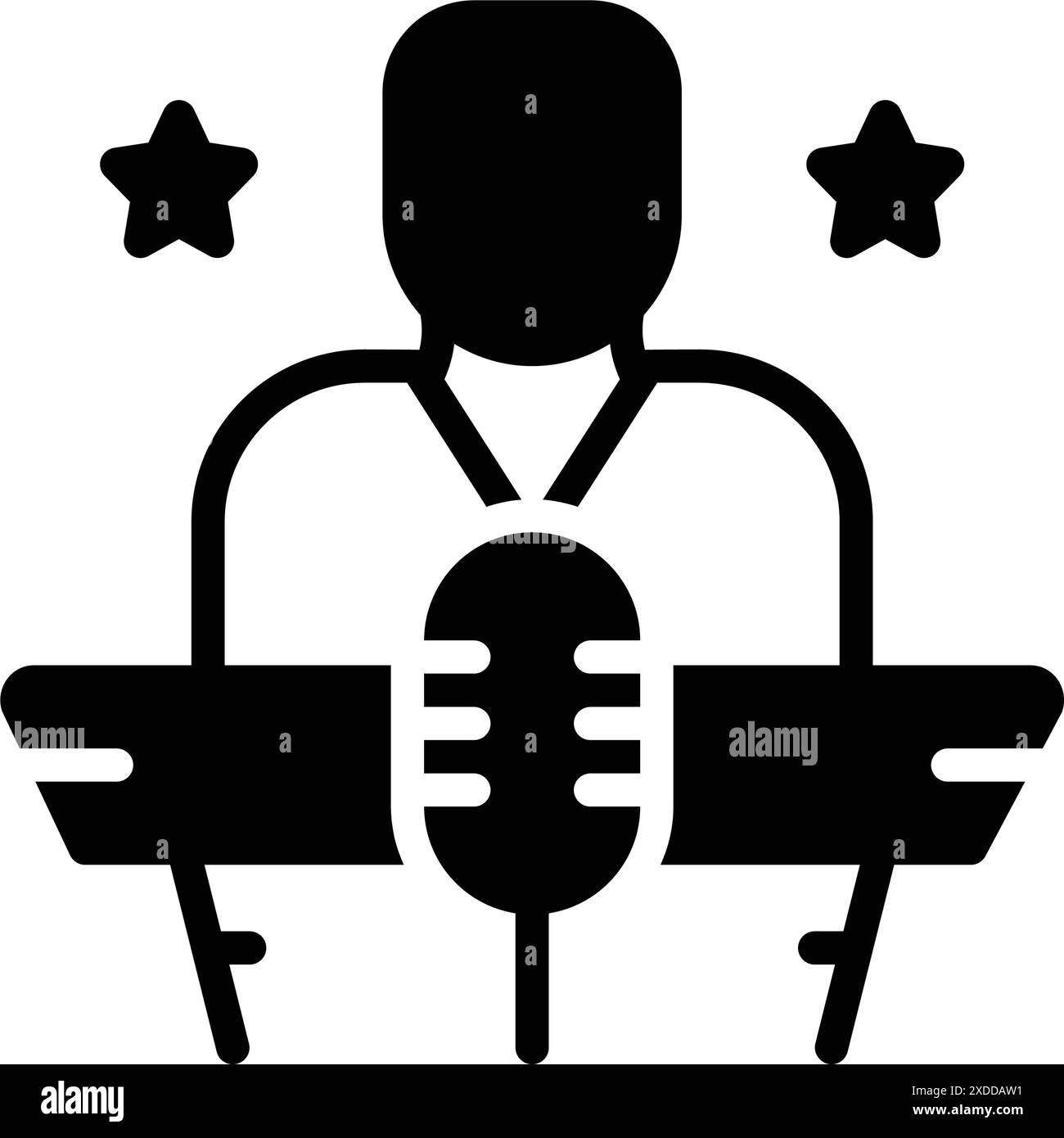 Icon for host,speech Stock Vector Image & Art - Alamy