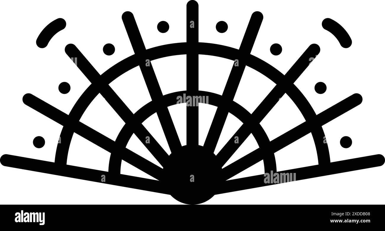 Icon for spanish,fan Stock Vector Image & Art - Alamy