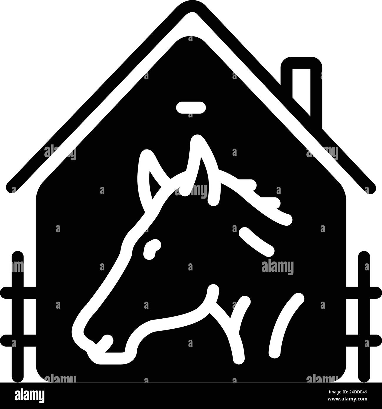 Icon for horse in stable,racing Stock Vector Image & Art - Alamy